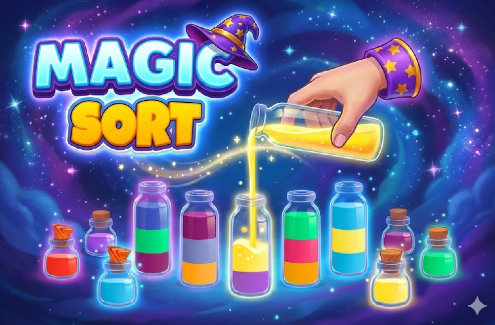 Magic Sort – Play the Relaxing Color Sorting Puzzle